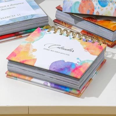 China Custom Daily Calendars 2026 Personalized 365 Days Perpetual Calendar Printing with Gift Box for sale