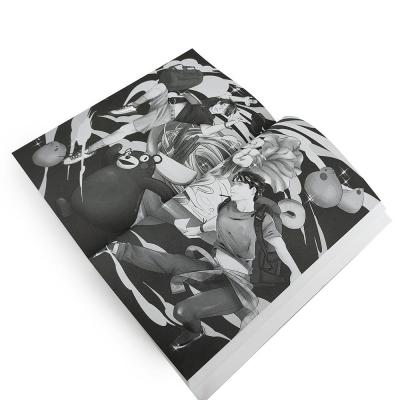 China Custom Black and White Novel Book Printing Offset Printing on Various Papers Kraft Cardboard Coated with Custom Logo for sale