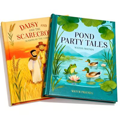 Китай Печать на заказ на фабрике в Китае, дешевая полноцветная печать книг в твердом переплете и мягкой обложке для детей продается