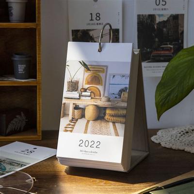 China Custom Desk Calendar 365 Day Flip Daily Calendar Printing for sale