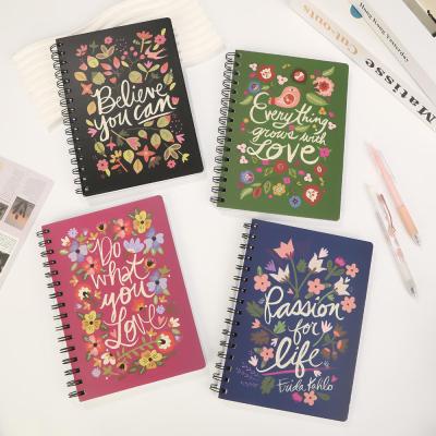 중국 고품질 외관과 가로형 내지를 갖춘 모던 디자인의 A5 코일 노트 판매용