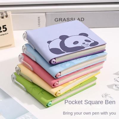 중국 2025 하이 컬러 포켓 노트북 A7 휴대용 학생 심플 스타일 A6 스퀘어 핸드북 간호사 메모 단어장 미니 소형 노트북 판매용