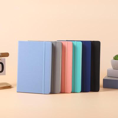 China Customized A5 Leather Notebook Premium Promotional Gift for Business Office Meeting Record College Student Diary Notepad for sale