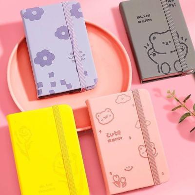 China Custom A7 PU Hardcover Binding Notebooks For School And Office for sale
