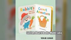 Custom Childrens Board Book Printing Service