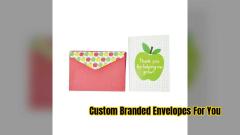 Custom Printed Grey Gift Envelopes for Your Brand