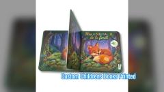 Custom Childrens Hardcover Book Printing Services