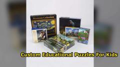 Custom Kids Jigsaw Puzzles Educational Learning Toys