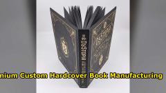 Premium Custom Hardcover Book Manufacturing Solutions