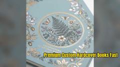 Premium Custom Hardcover Book Manufacturing for B2B