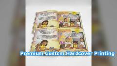 Custom Hardcover Book Printing High Quality Fast Turnaround