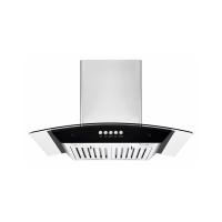 Quality Commercial Curved Glass Cooker Hood Range For Gas Stoves for sale