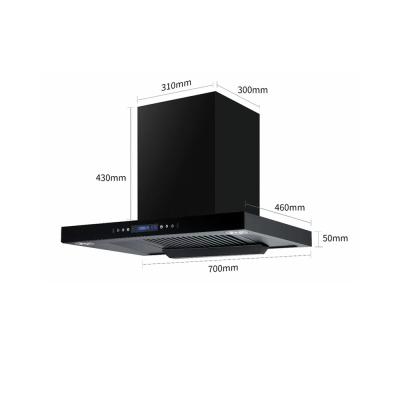 中国 キッチン排気T型煙突ホッド 800mm 850mm 販売のため