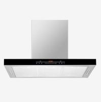 Quality Modern Glass Stainless Steel T shaped oven hood Wall Mounted Kitchen Exhaust for sale