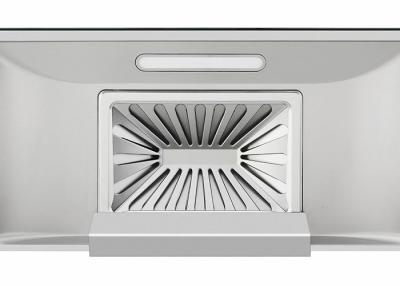 Cina Dimensione 600-900mm,SS o metallo dipinto, 110-220v, motore a filo di rame,forte potenza, cappuccio di lusso per cucina domestica T10 in vendita