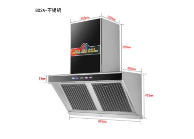 Cina High-end Cooker Hood For Modern Kitchens,Oil Fume Separation And Purification, Oil Electric Separation VX10 in vendita