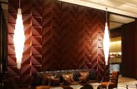 China Wall Mounted Artificial Wall Panels Soundproof 3D Decorative Wall Panels for sale