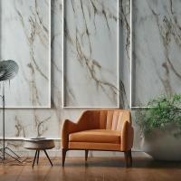 China Tile Effect Patterned Pvc Wall Panels Moisture Resistance Sound Insulation for sale