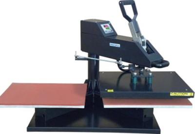 China Manual Duplex swing heat transfe machine for sale