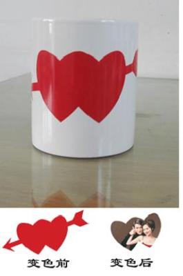 China Caneca do coração da sublimação à venda