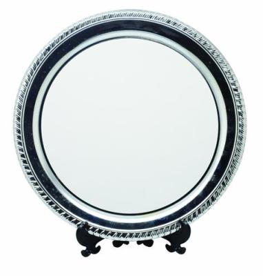 China Sublimação 10" Placa de metal redonda da beira à venda