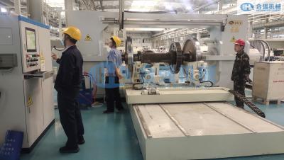 Cina Presse idraulica della ruota diametro di 1250mm - di 1150 per Wheelset locomotivo in vendita