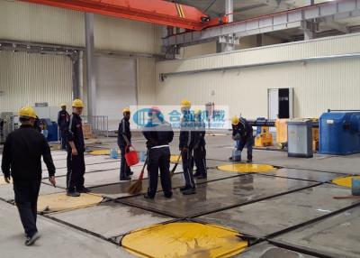 China Plataforma giratória transversal dobro da estrada de ferro com controlo a distância do console à venda