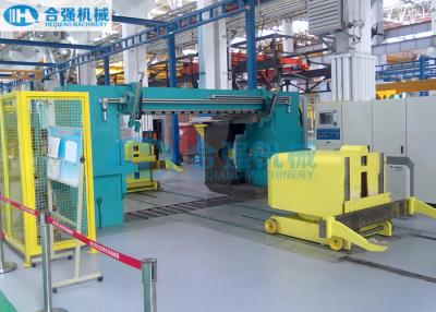 China 3500kN hydraulische Wielpers met Twee Roterende Karretjes for sale