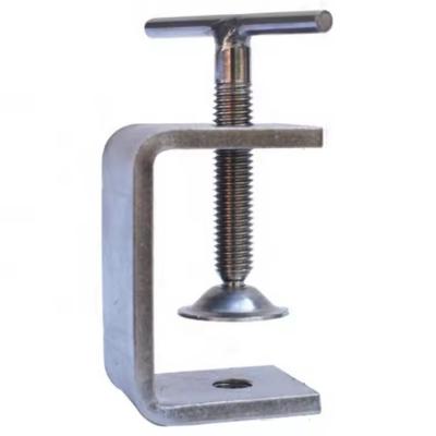 China 304 Stainless Steel Metal Welding Parts Adjustable C Channel Strut Beam Clamp for sale