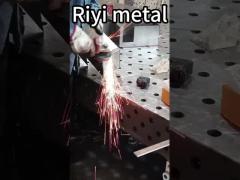 Caixa de aço de alta qualidade de corte a laser de fabricação personalizada