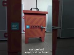 personnalisé Fabriqué boîtier d‘armoire électrique Boîte d‘enceinte en acier inoxydable Fabrication métallique