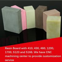China Multi Color High Density Epoxy Resin Board 750x500x80mm High Temperature Resistance 205°C for sale