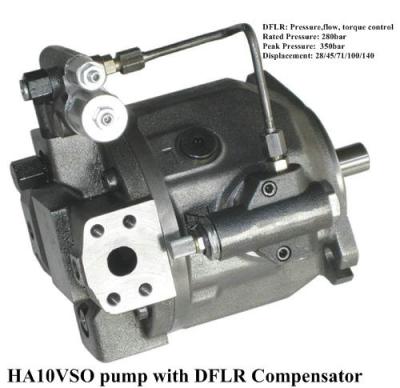 China Clockwise Axial Piston Pumps , A10VSO80 Hydraulic Pump With DFLR Compensator for sale
