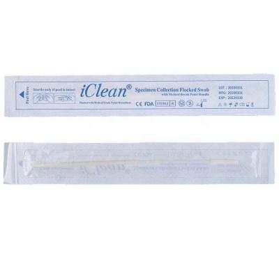 China Gripe de nylon de Gene Collecting Nasopharyngeal Swab For das fibras à venda