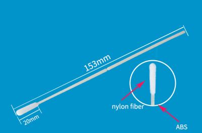 Cina La raccolta di esemplare di nylon della prova sterile si è affollata il trasporto rinofaringeo del campione del tampone in vendita