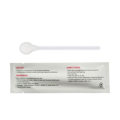 China Bastone sterile della raccolta del tampone del gluconato della clorexidina per la sterilizzazione della pelle for sale