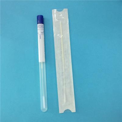 Cina Affollato classifichimi strumentano la maniglia sterile eliminabile della raccolta di esemplare del tampone 148mm in vendita