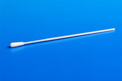 Cina Campionatura del tampone nasale affollato sterile della gola di nylon della fibra del tampone per influenza in vendita