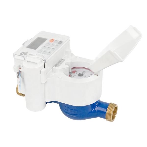 Quality IP68 Wireless STS Keypad Type Prepaid Token Water Meter with Vending Software for sale