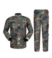 China Comfortable And Loose Fit Long Sleeve Tactical Uniform / Army Combat Uniform With Mandarin Collar for sale