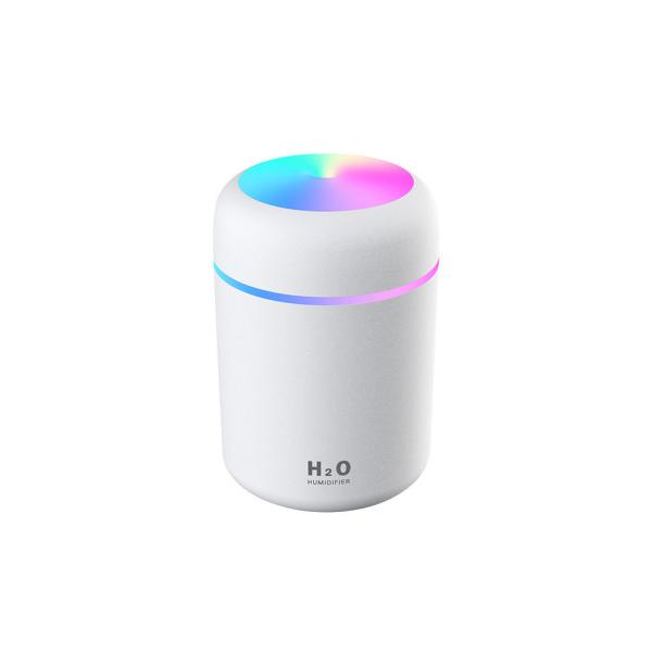 Quality Tabletop/Portable H2O USB Humidifier with LED Mood Light and Low Noise 36db Operation for sale