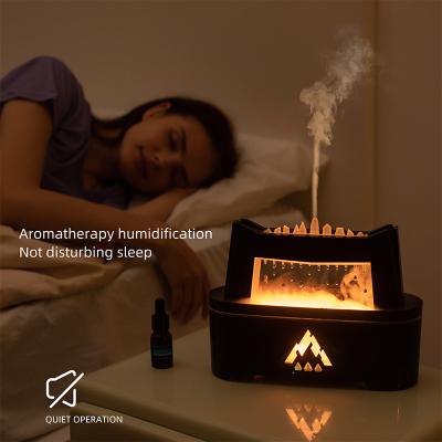 Cina 2023 Magic City Diffusore di aroma di olio essenziale ad ultrasuoni Umidificatore di gocce di pioggia Bianco NO in vendita