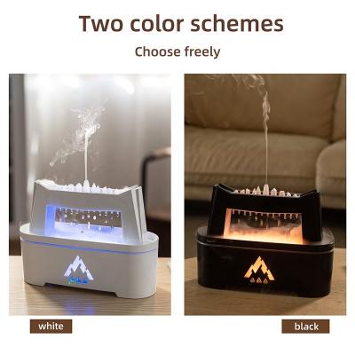 Cina 2023 Magic City Diffusore di aroma di olio essenziale ad ultrasuoni Umidificatore di gocce di pioggia Bianco NO in vendita