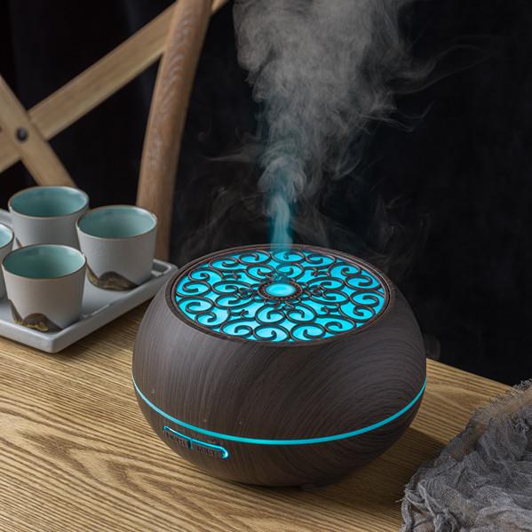 Quality 500ml Bluetooth Speaker Aroma Diffuser Humidifier 12W Power Remote Control for sale