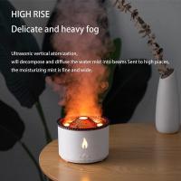 China Experience the Difference with 3D Flame Ultrasonic Volcano Humidifier Aroma Diffuser for sale