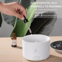 China Experience the Difference with 3D Flame Ultrasonic Volcano Humidifier Aroma Diffuser for sale