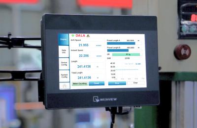 China OEM Speed Distance Laser Length Measuring Device 24V for sale