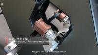 China TL-2025D 2-Axis Flat Wire Laser Micrometer with 0.2-25mm Range and ±2μm Accuracy for sale