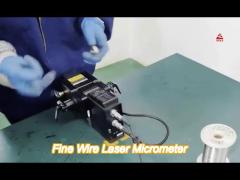 Cable Diameter Controller Laser Micrometer Ovality Measurement Gauge Tool