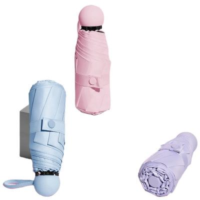 Cina 21 pollici 8K Custom tech Nero Rivestito Protezione UV Pieghevole ombrello da viaggio per negozi di sconto in vendita